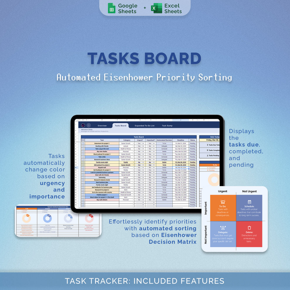 Task Tracker – Advance Daily