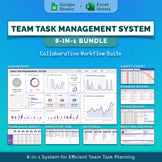Team Task Management System (8-in-1 Pack) – Advance Daily